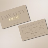 Loyalty Card - Etsy