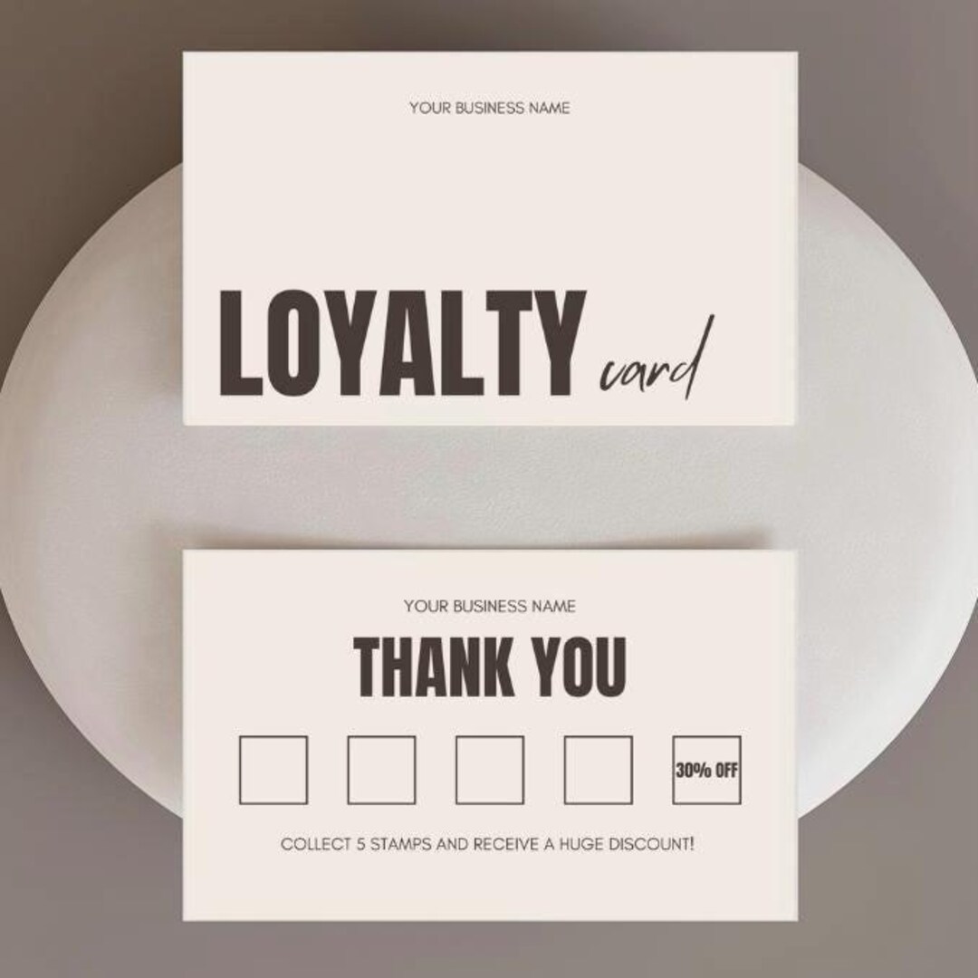 Customised Beauty Loyalty Card | Salon, Lashes, Aesthetics, Nails ...