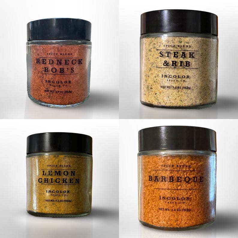 Ultimate BBQ Spice Collection: Handcrafted Spice Blends Gift Box Gluten ...