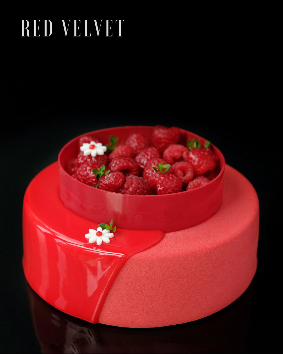 Mousse Cake Recipe red Velvet for Home and Restaurant. Cake for Party ...