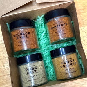 Ultimate BBQ Spice Collection: Handcrafted Spice Blends Gift Box Gluten ...