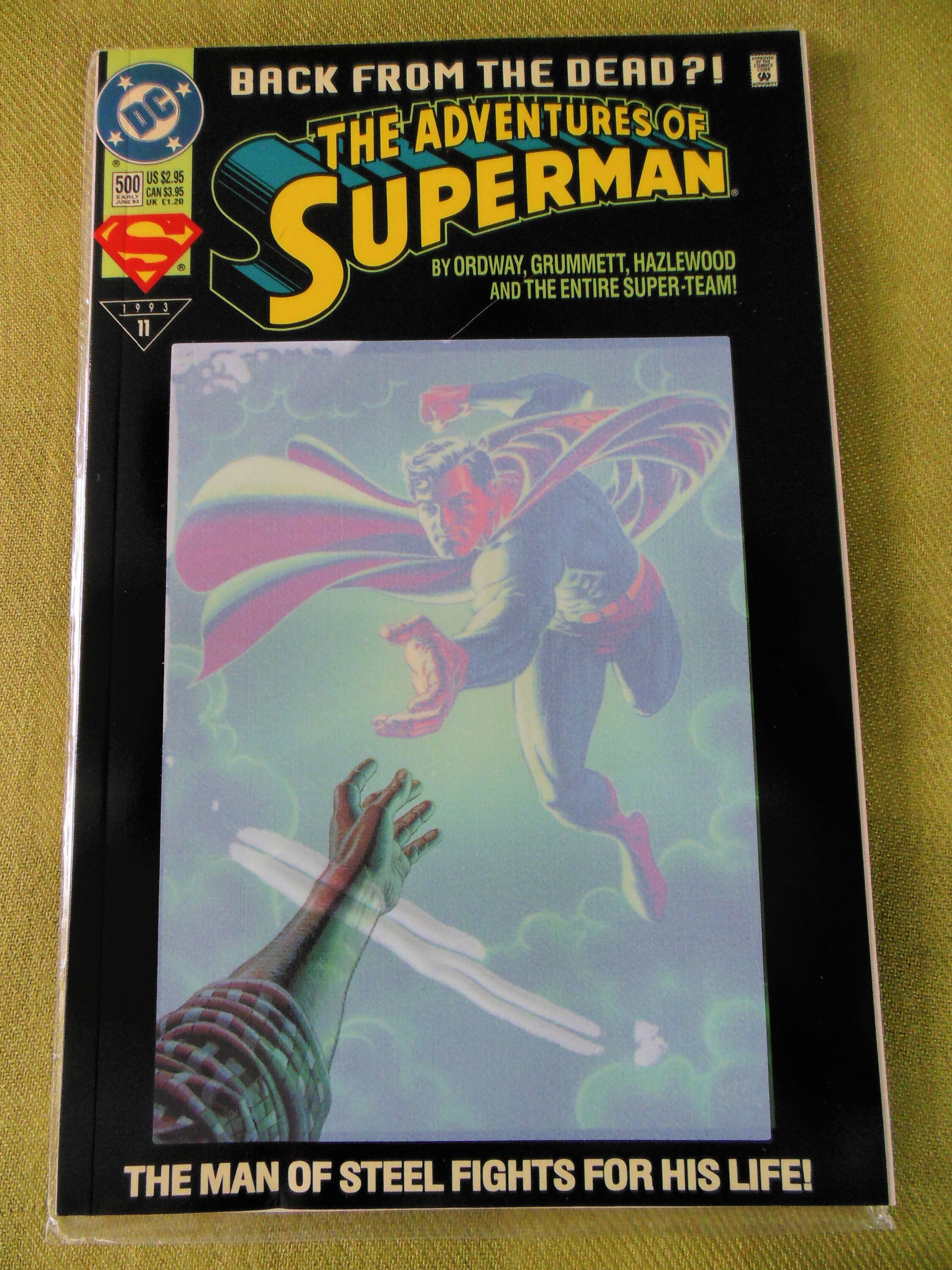 Superman Comic 500 - Etsy