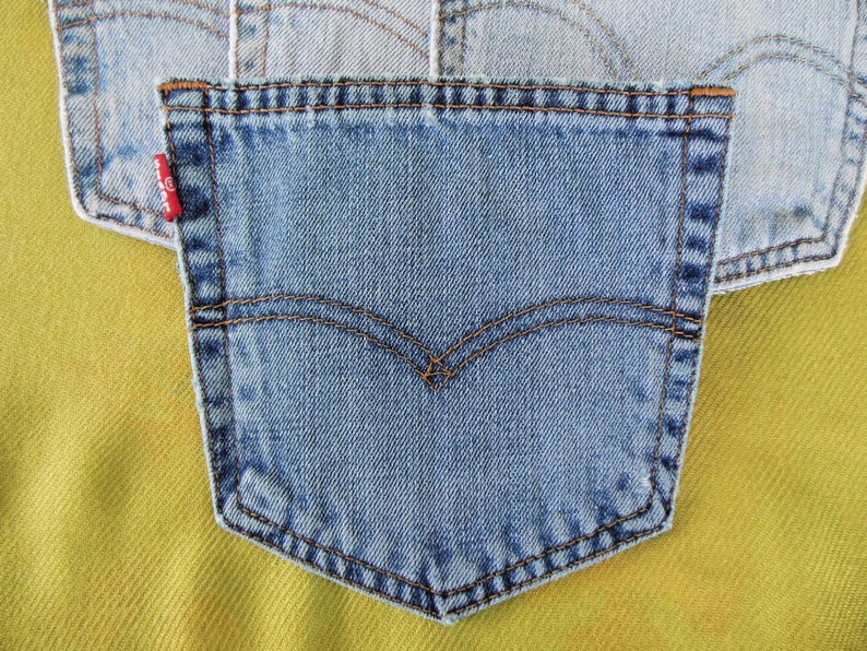 Jeans Pockets Coasters/mug Rugs - Etsy