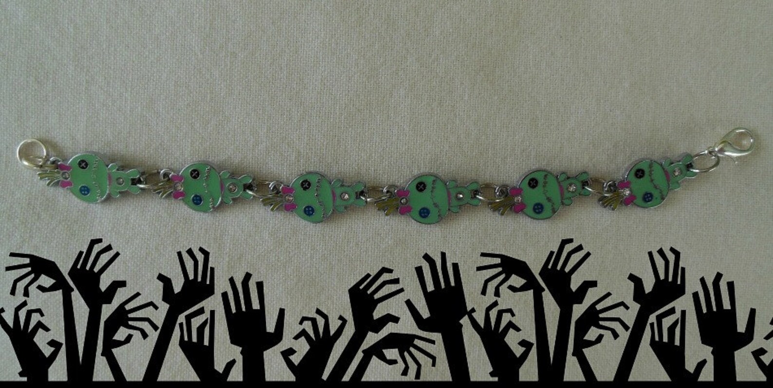 Zombie Bracelet OOAK - Etsy