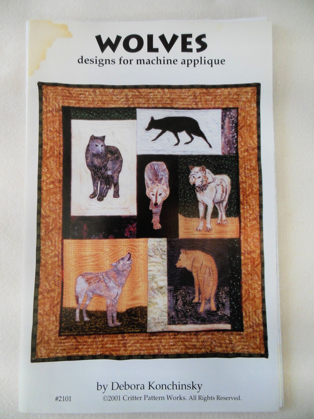 Wolves Applique Pattern - Etsy