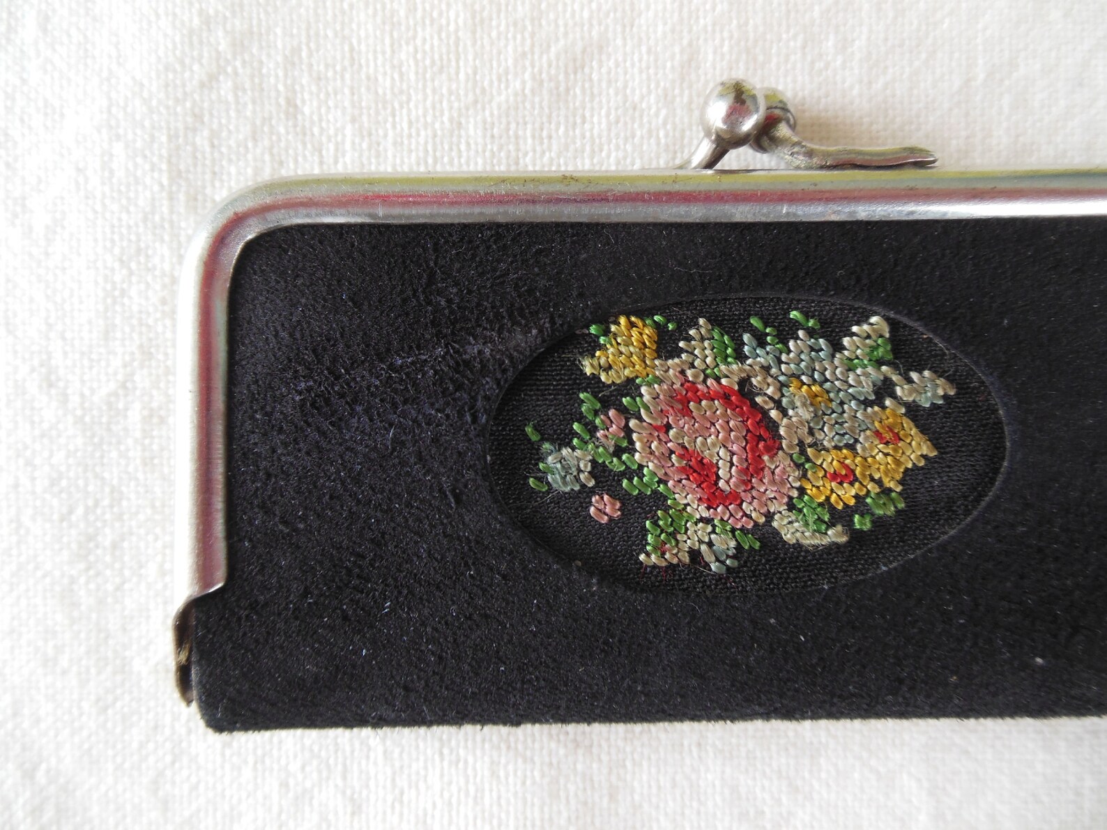 Vintage Tiny Purse Manicure Kit With Petit Point Accent | Etsy