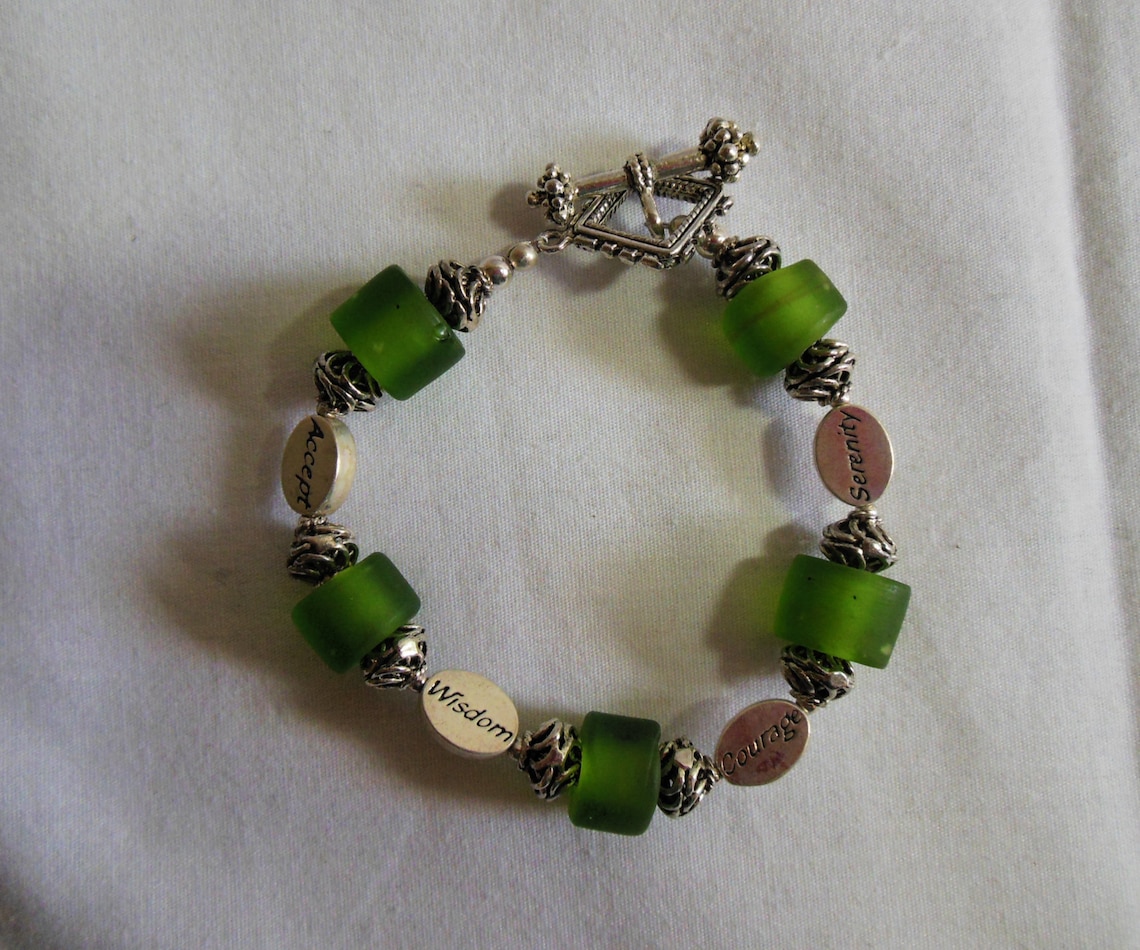 Inspirational Sentiment Bracelet - Etsy