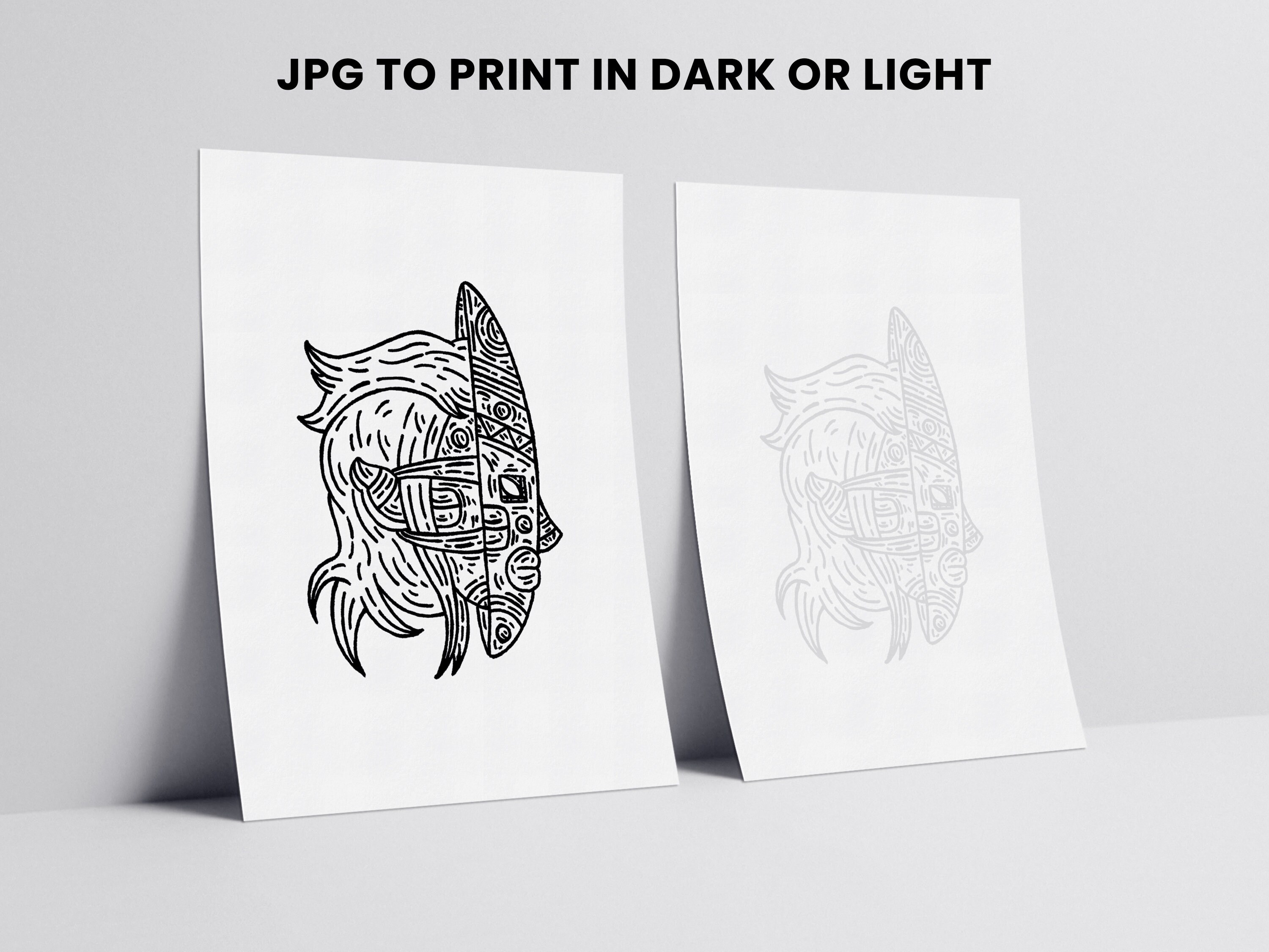 Genshi 35 Printable Coloring Page for Adults and Kids Art Drawing ...