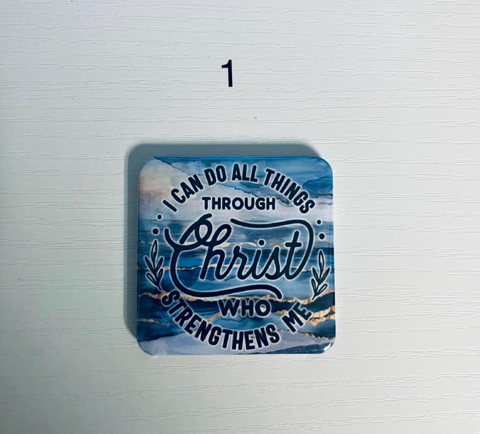 Christian Quote Magnets, Bible Verse, Religious Gift, Set of 3 - Etsy