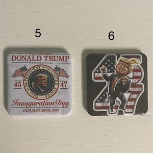 Donald Trump Magnets, 45th/47th President, Republican Gift, Set of 3 - Etsy