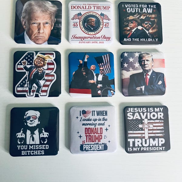 Patriotic Magnets - Etsy