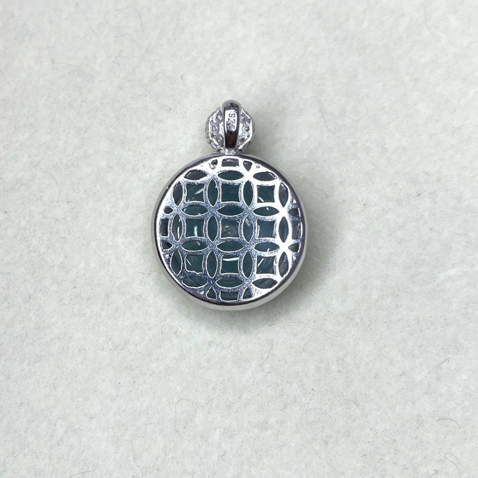 Ice Blue Jade Pingan Buckle - Etsy