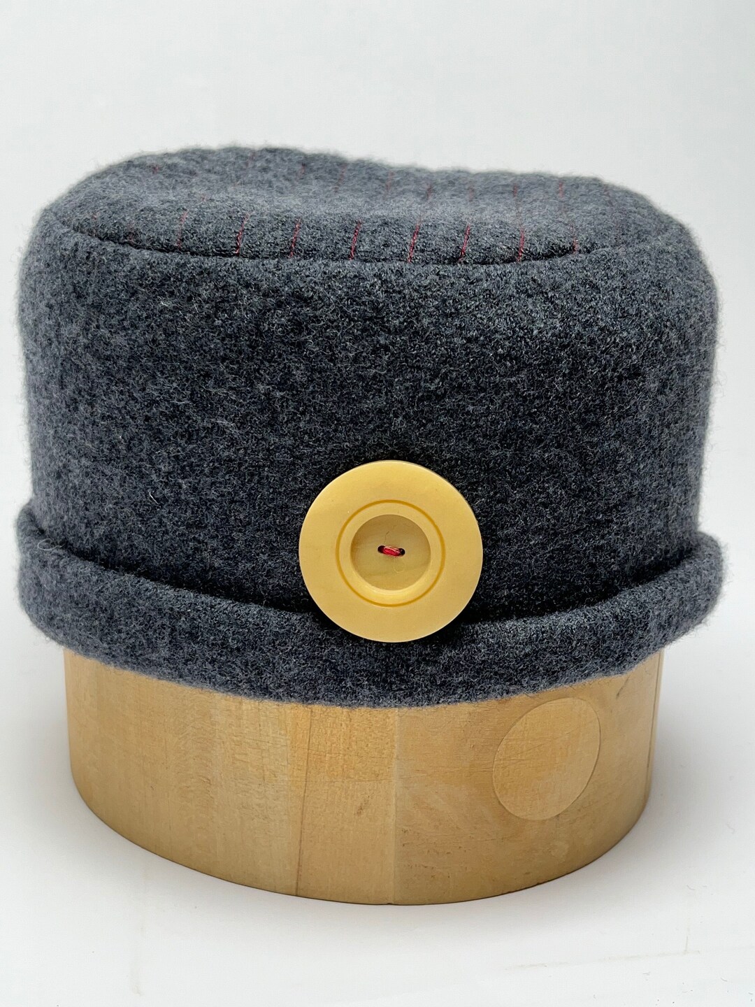 Grey Italian Merino Wool Hat - Etsy