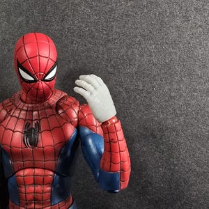 Mafex Stylized Spiderman Hands 3D Printed 1/12 - Etsy