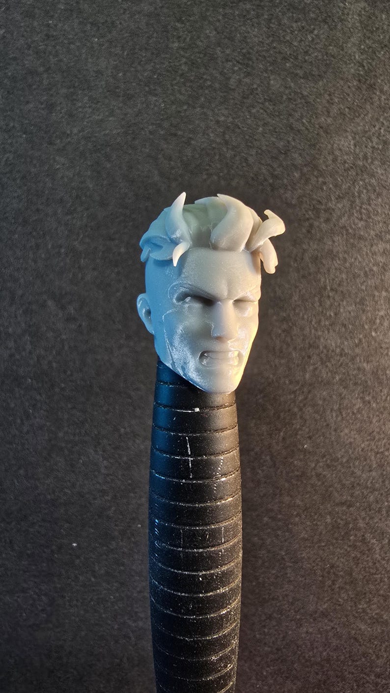3D Printed Mafex Damaged Invincible Heads Set of 5 - Etsy