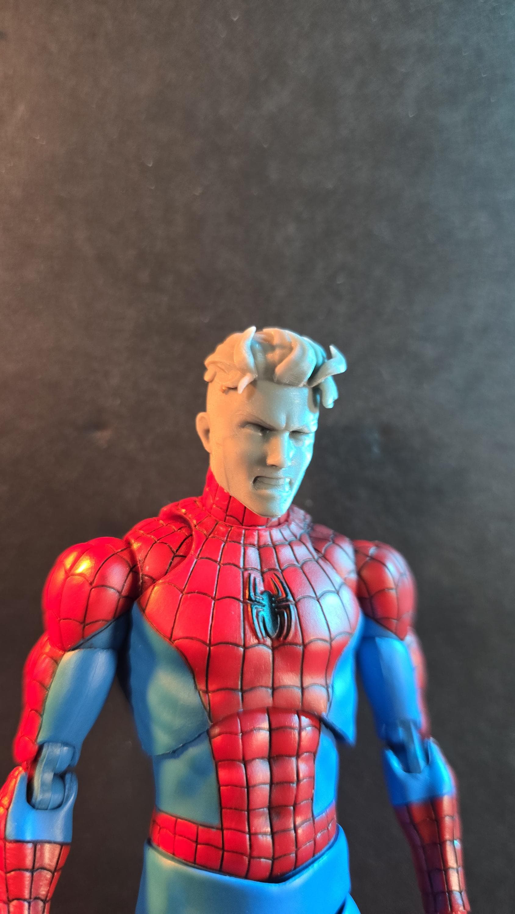 3D Printed Mafex Damaged Invincible Heads Set of 3 Ver 1 - Etsy