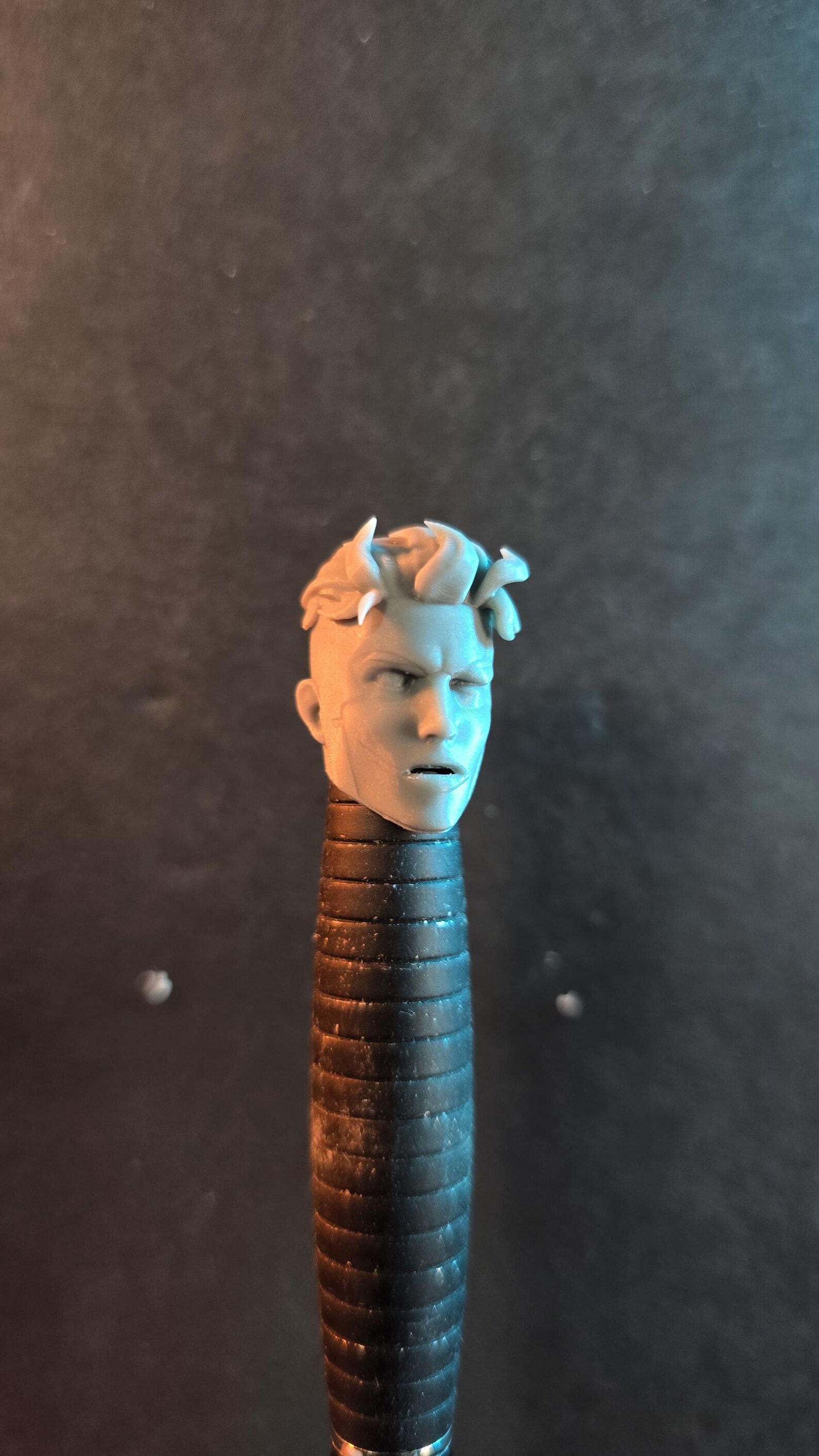 3D Printed Mafex Damaged Invincible Heads Set of 3 Ver 1 - Etsy