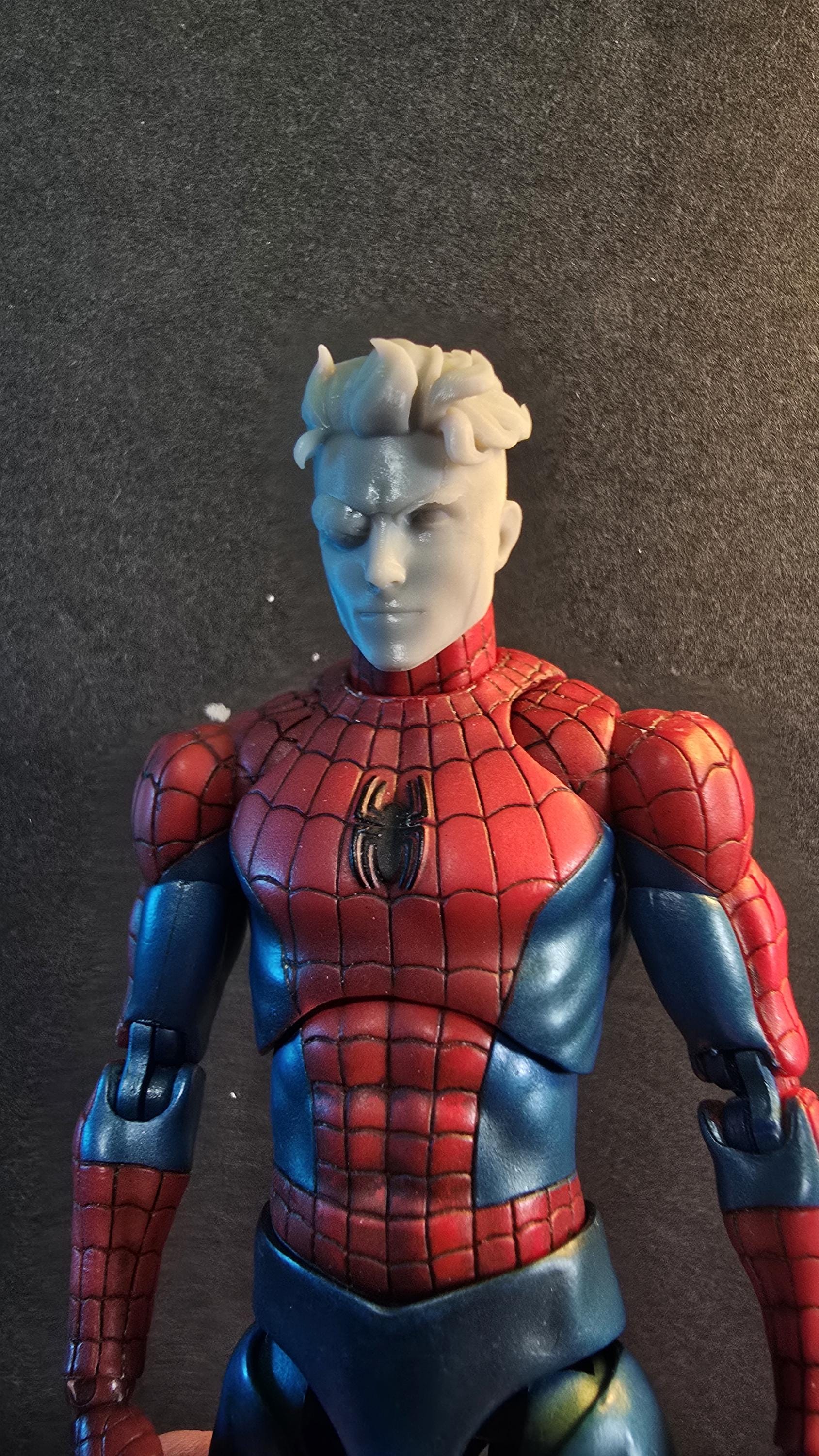 3D Printed Mafex Damaged Invincible Heads Set of 5 - Etsy