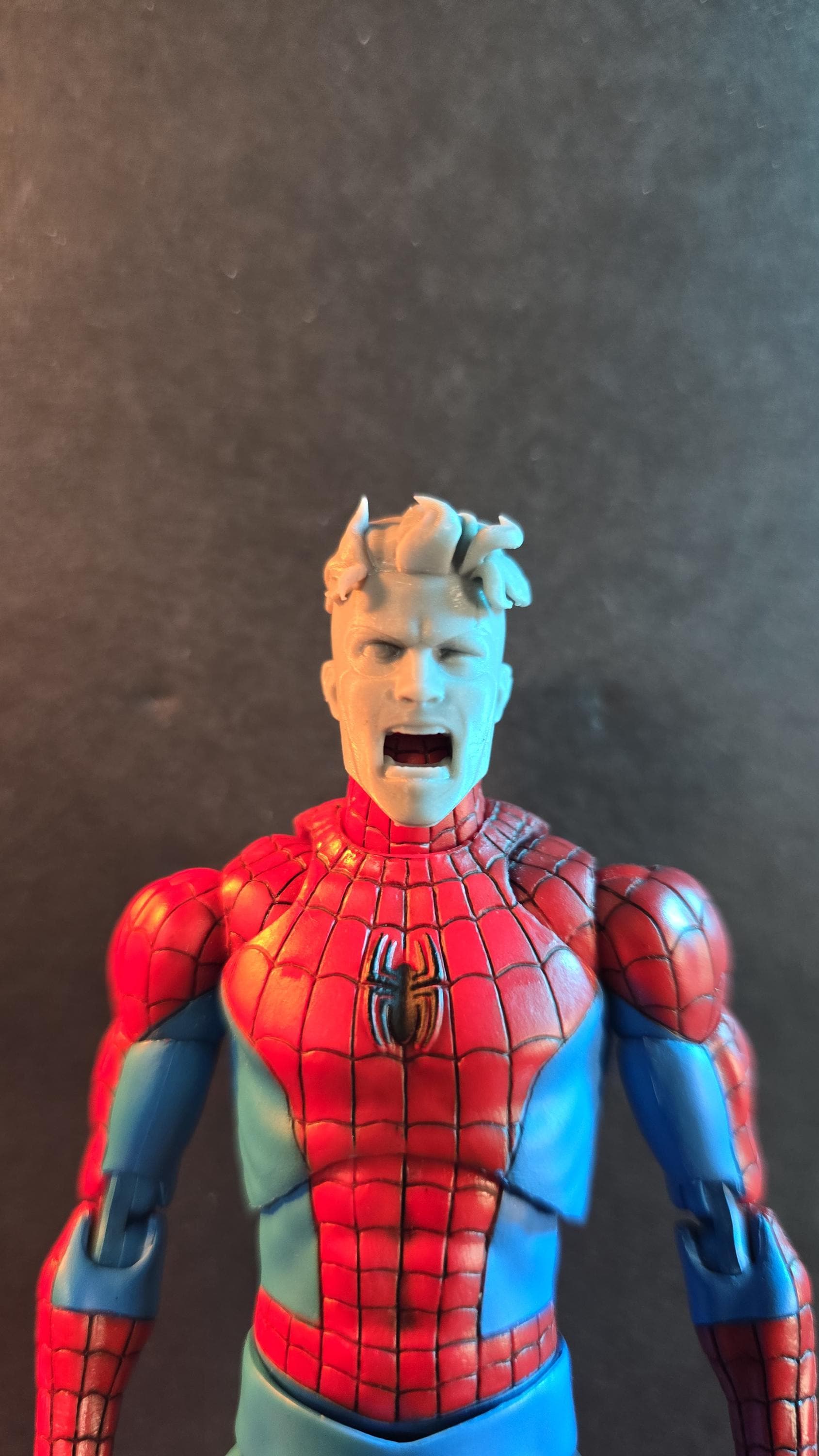 3D Printed Mafex Damaged Invincible Heads Set of 3 Ver 1 - Etsy