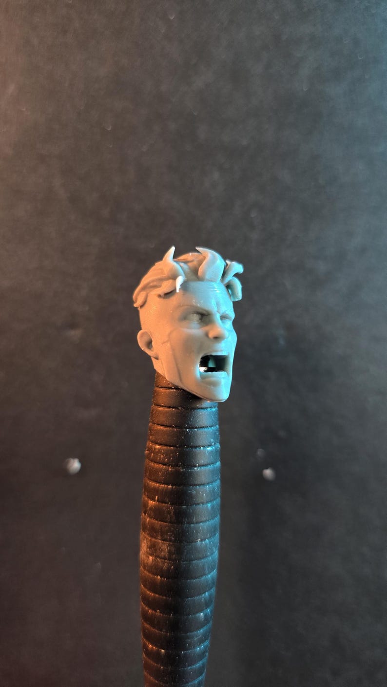 3D Printed Mafex Damaged Invincible Heads Set of 3 Ver 1 - Etsy