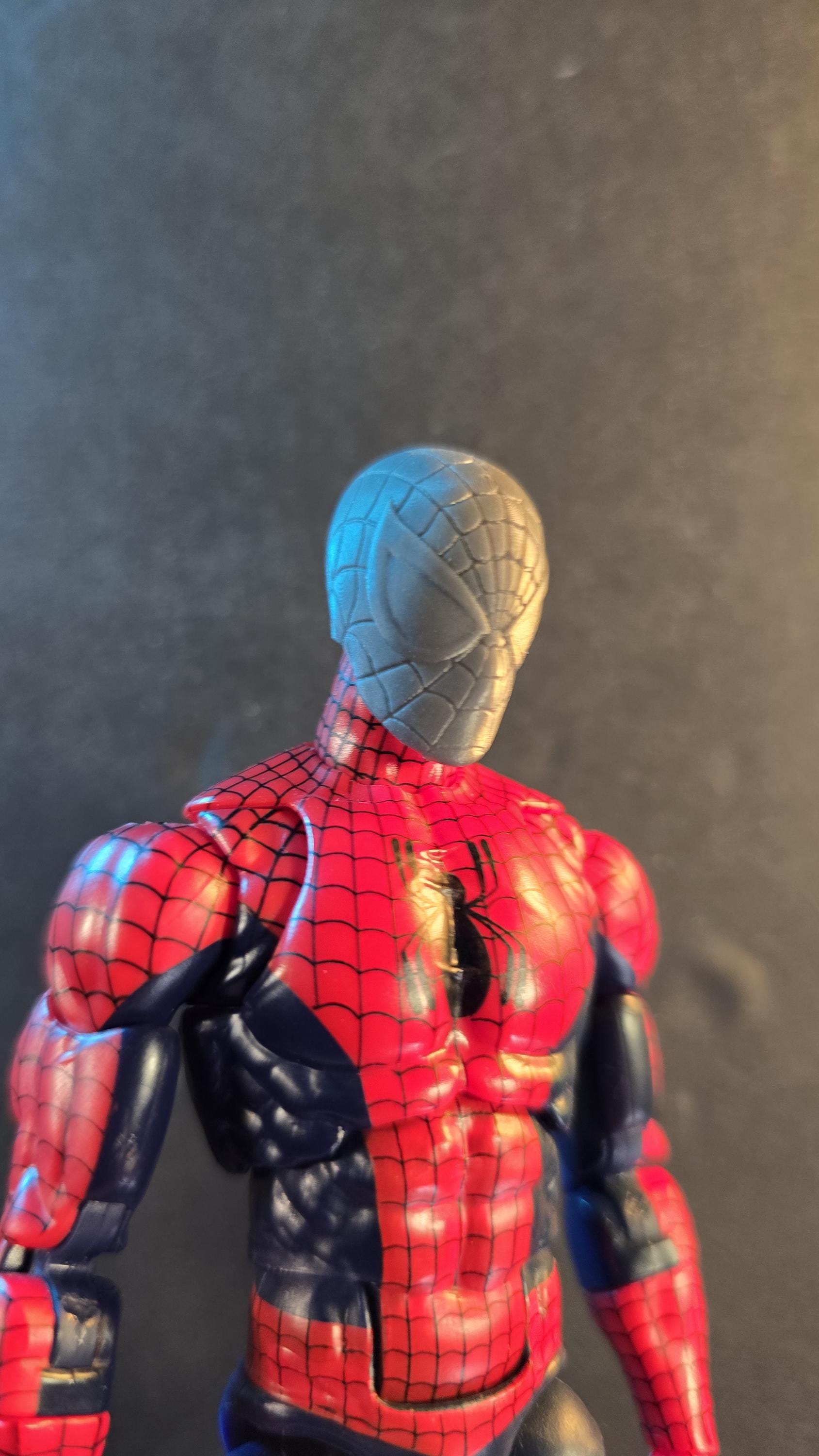 Maximum Spider-man Custom 3D Printed Heads Set 1 (engraved Weblines ...