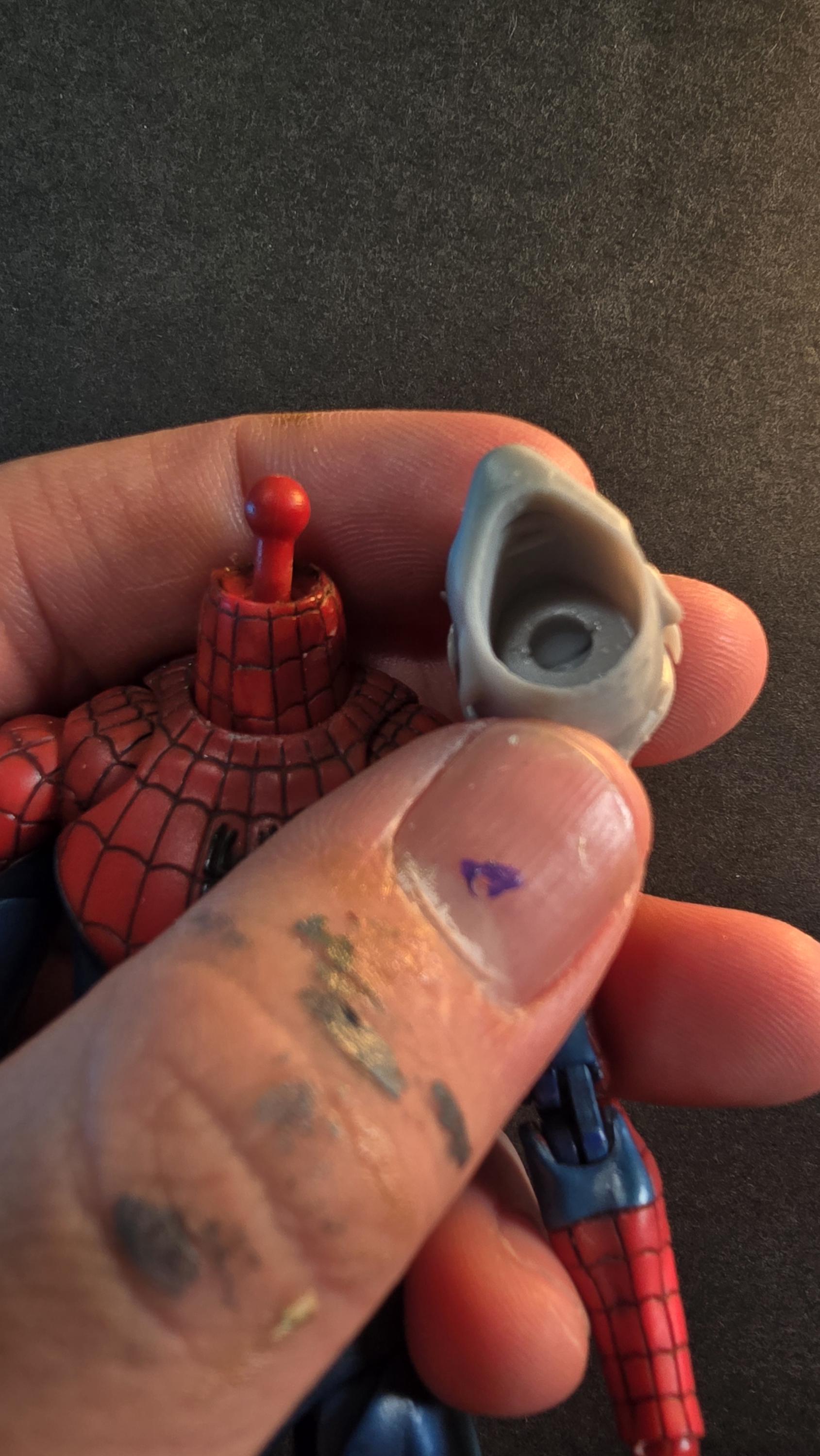 3D Printed Mafex Damaged Invincible Heads Set of 5 - Etsy