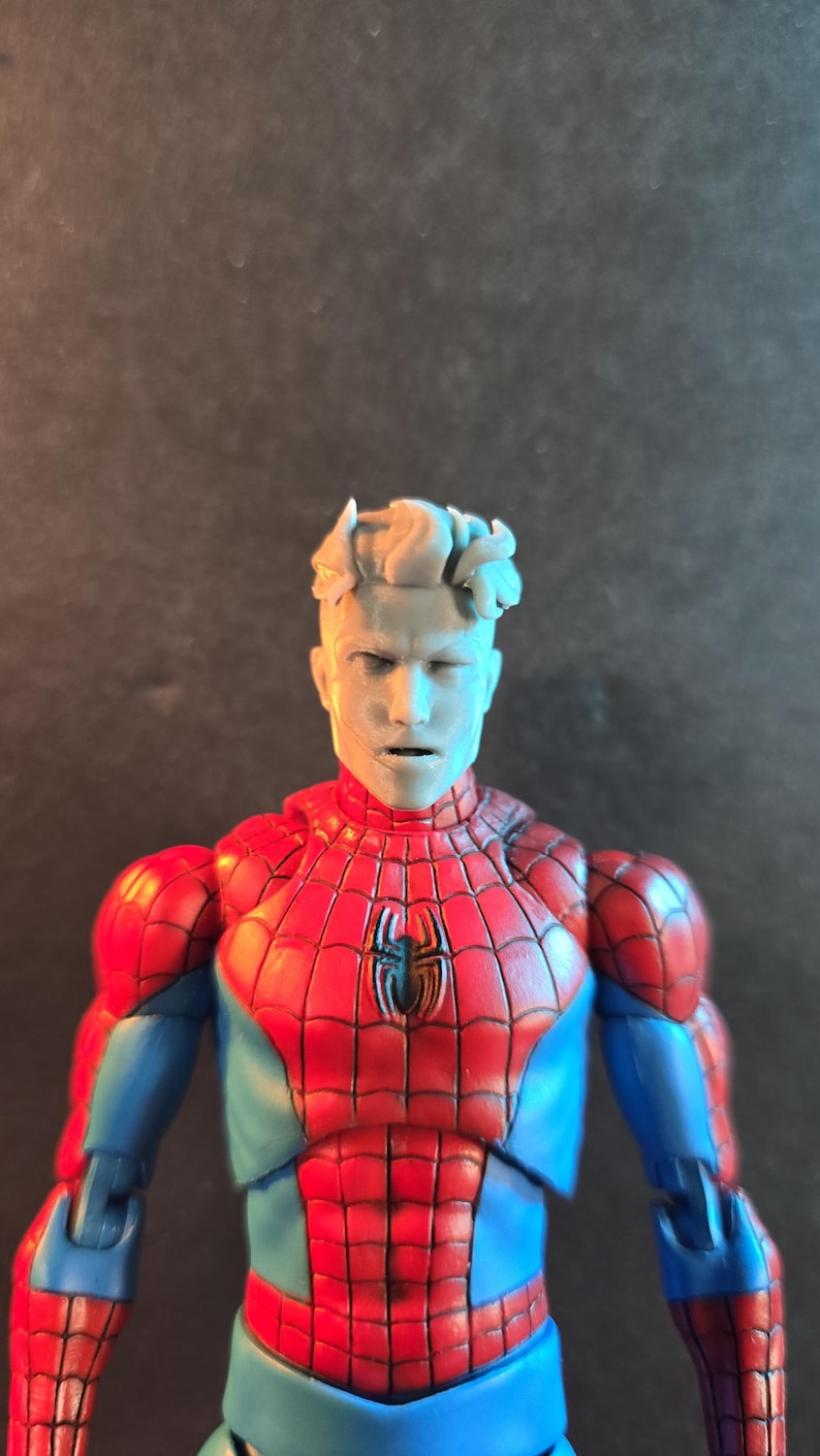 3D Printed Mafex Damaged Invincible Heads Set of 3 Ver 1 - Etsy