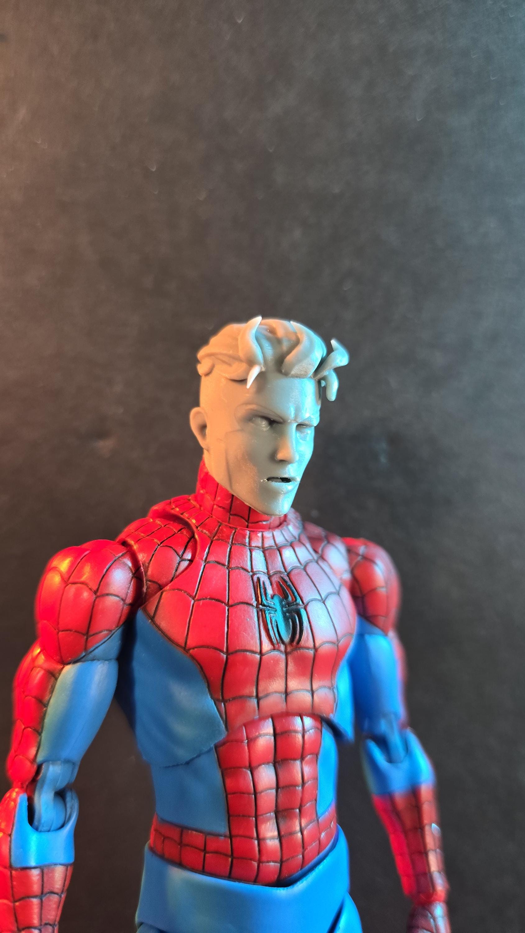 3D Printed Mafex Damaged Invincible Heads Set of 3 Ver 1 - Etsy