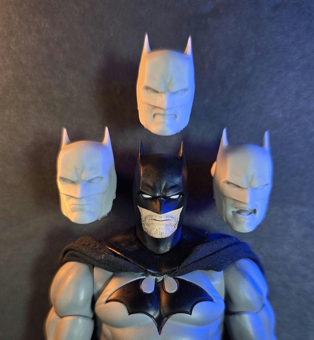 Custom 3d-printed Mafex DAN MORA Styled Wing Man Head Set 1 - Etsy