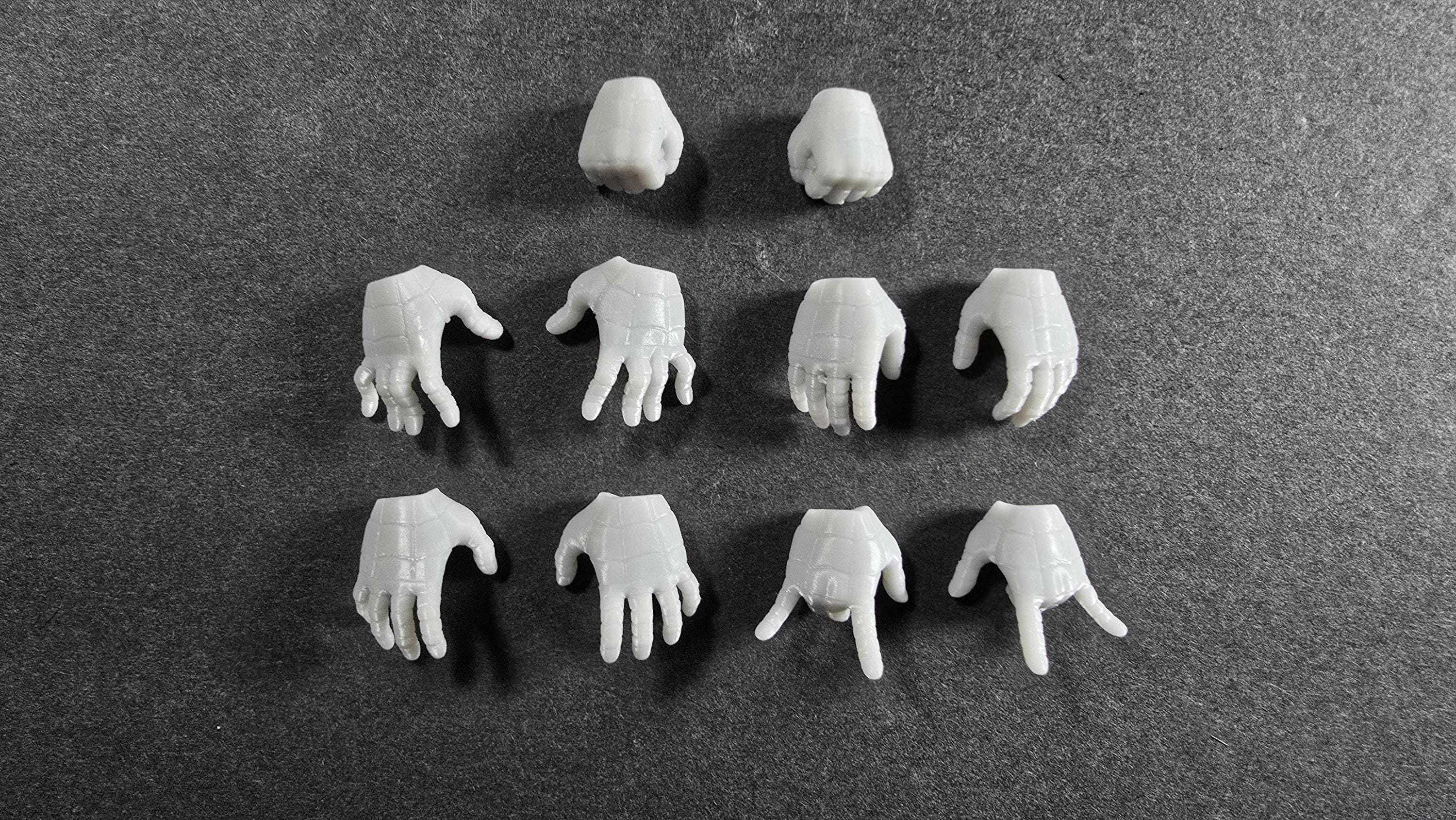 Mafex Stylized Spiderman Hands 3D Printed 1/12 - Etsy