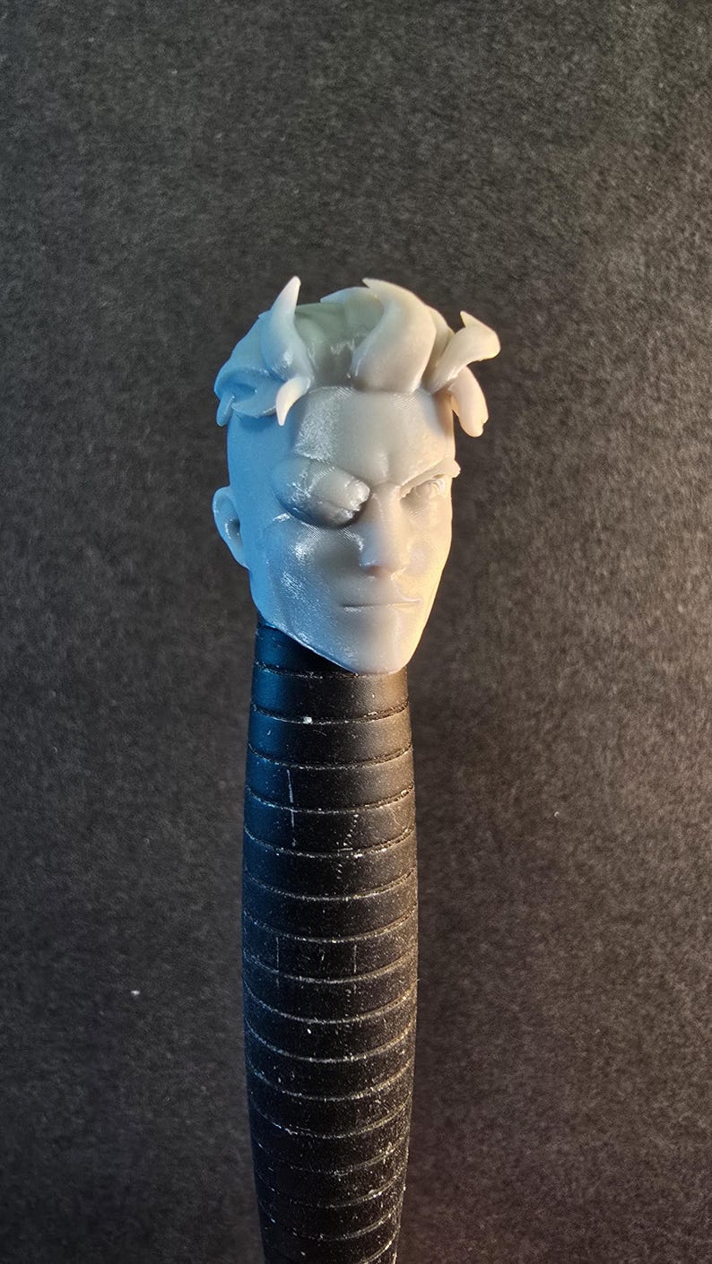 3D Printed Mafex Damaged Invincible Heads Set of 5 - Etsy