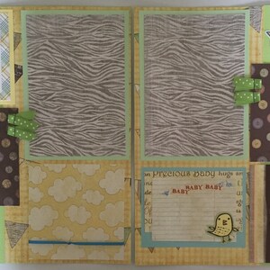 Set of 30 12x12 Premade Scrapbook Pages Baby Boy's 1st 12 Months Made ...