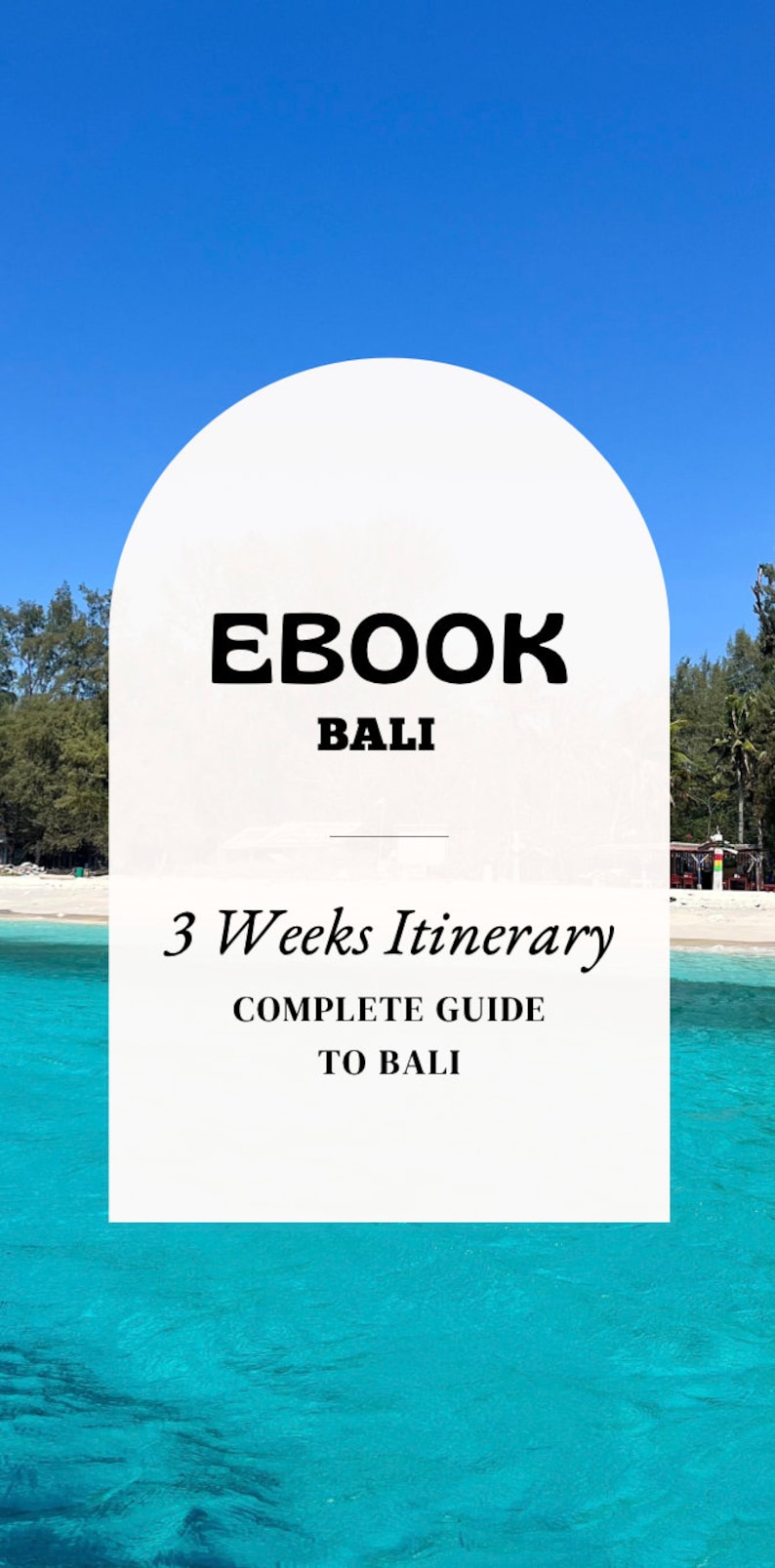 Ebook Bali, 3 Weeks Itinerary - Etsy