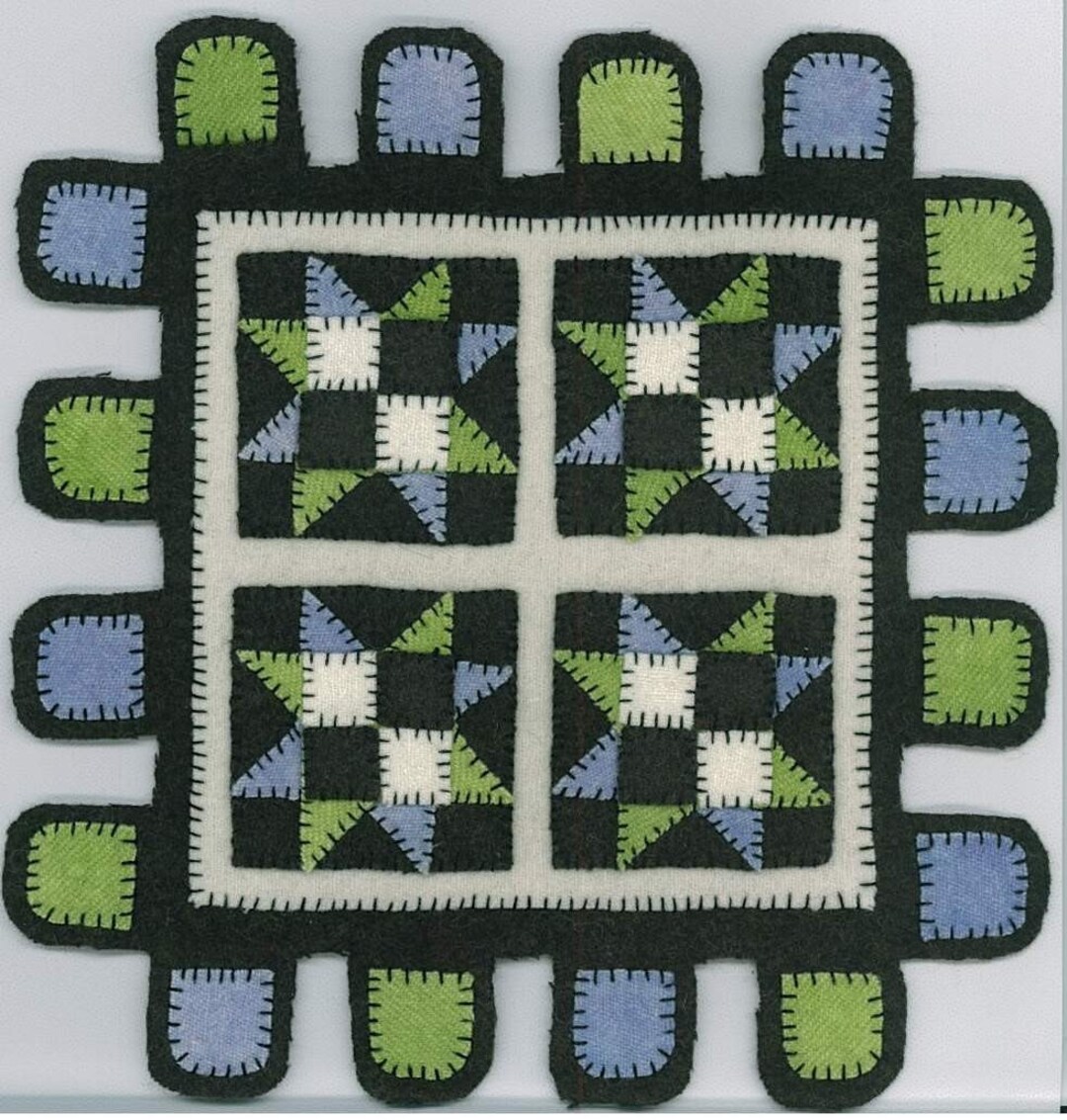 Penny Rug Pattern Grandma's Quilts 1 - Etsy