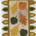 Penny Rug Pattern - Fallen Leaves - Fall, Thanksgiving - Etsy