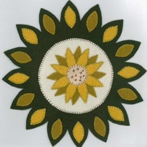 Sunflower Penny Rug - Etsy