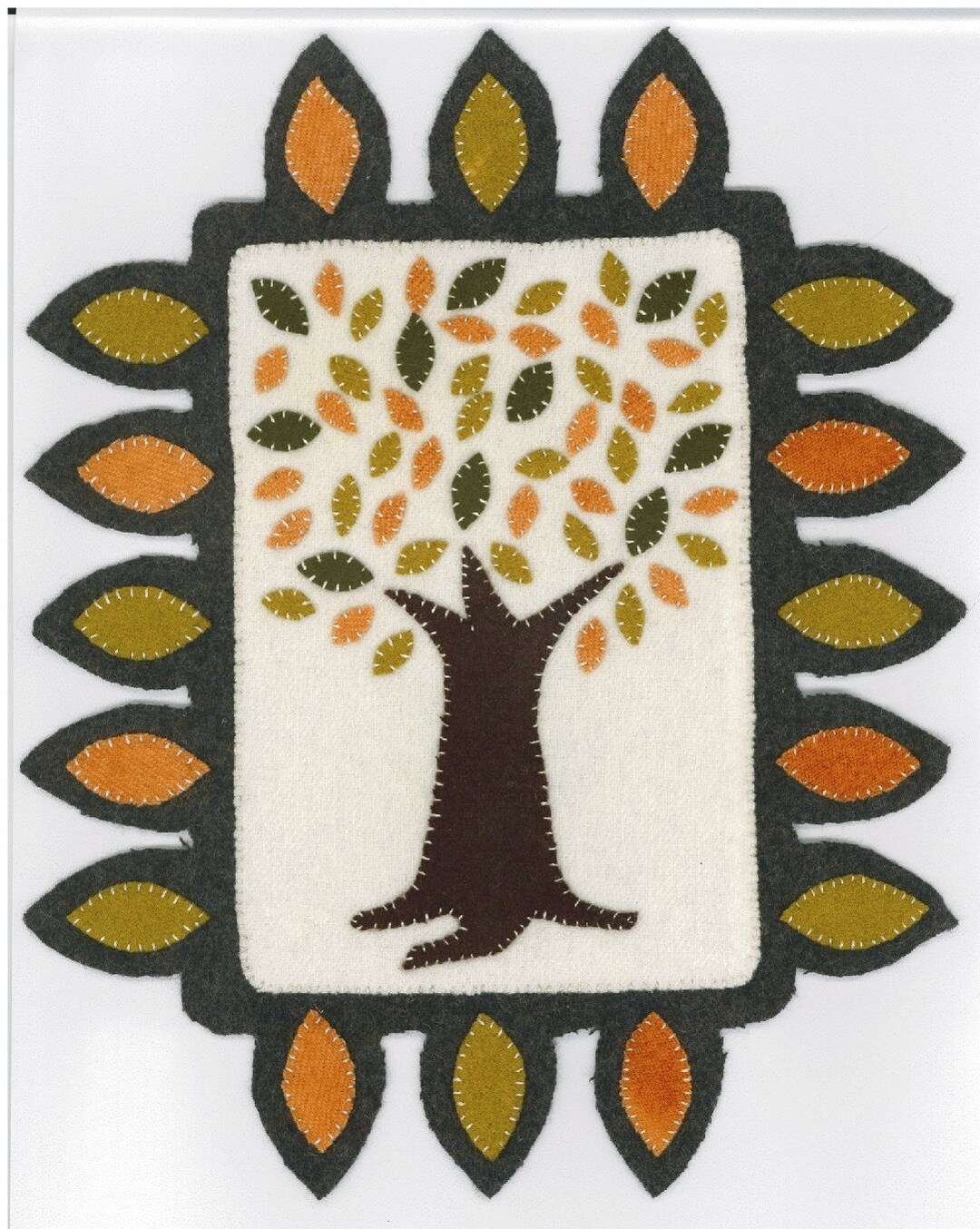 Penny Rug Pattern - Fall Fancy - Etsy