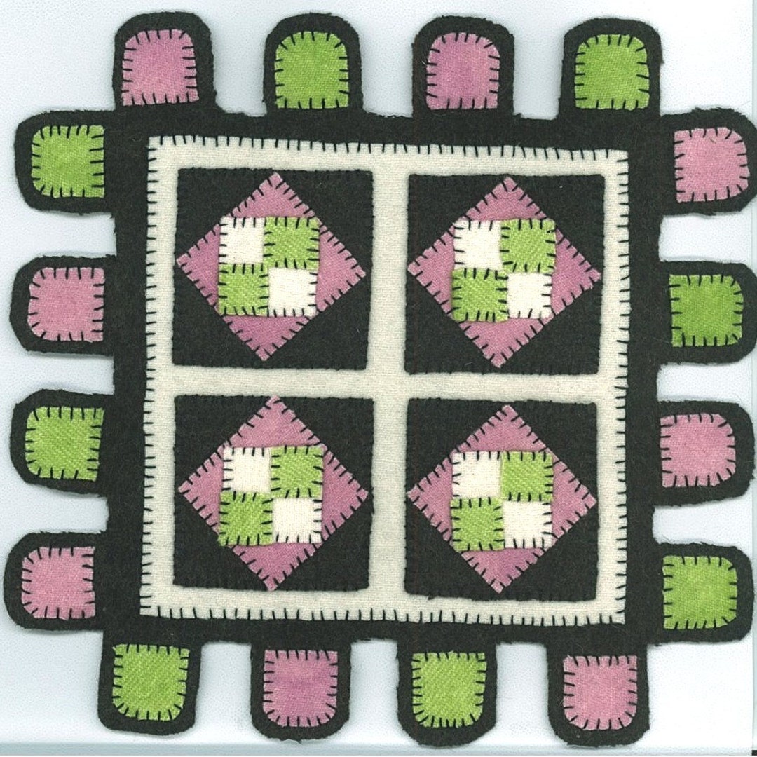 Penny Rug Pattern Grandma's Quilts 2 - Etsy