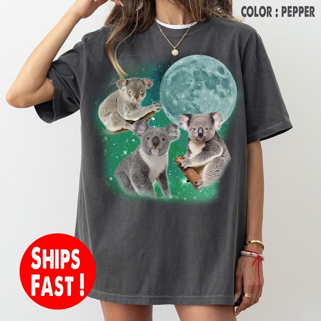 NEW Vintage Three Koalas Graphic T-shirts, Retro Cute Koala Tshirt ...
