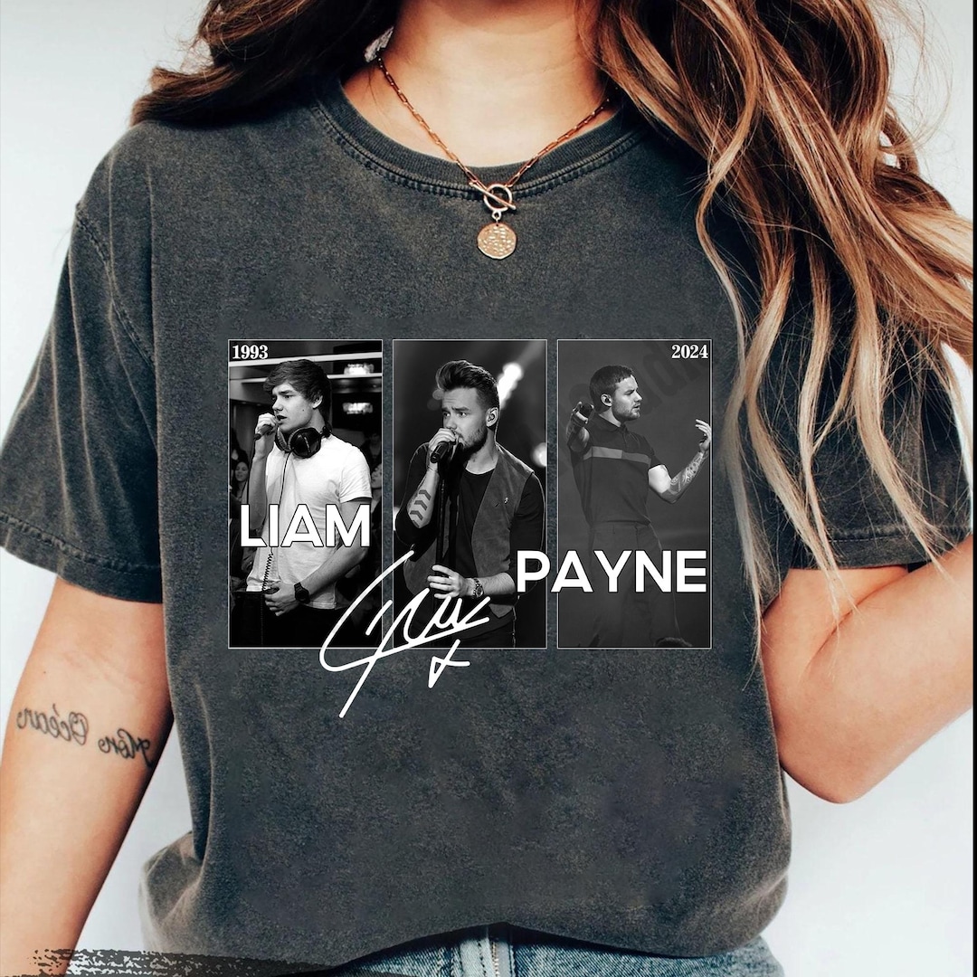 NEW Liam Payne RIP Shirt, in Memory of Liam Payne T-shirt, Liam Payne ...