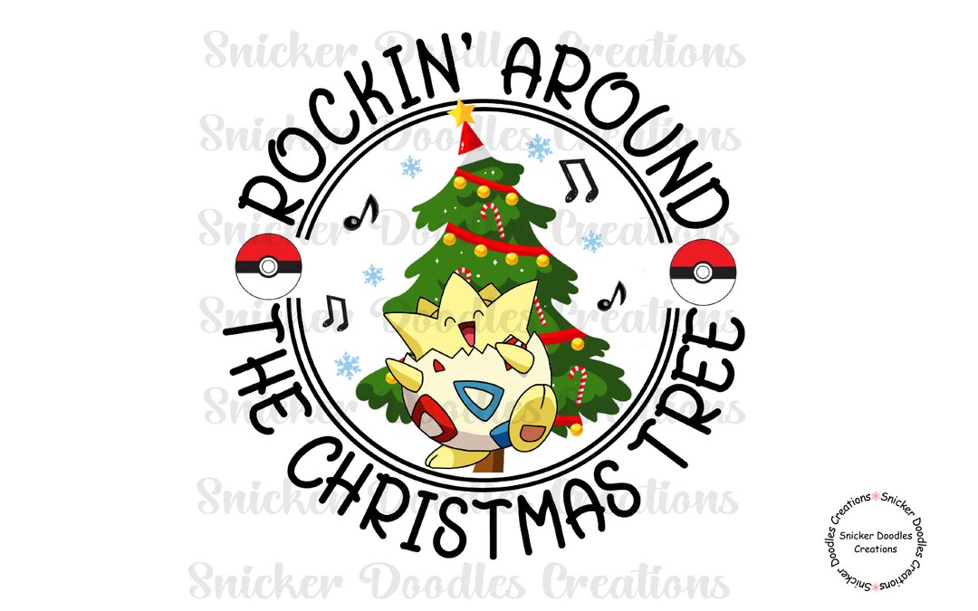 Pokémon, Rockin' Around the Christmas Tree/christmas/character/clipart ...