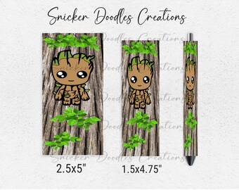 Baby Groot Beaded Pen - Etsy