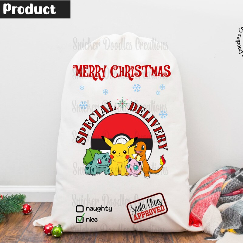 Santa Sack - Etsy