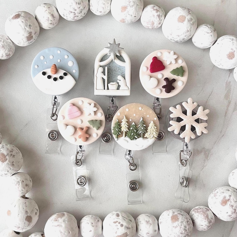 Nativity Cute Badge Reel - Etsy