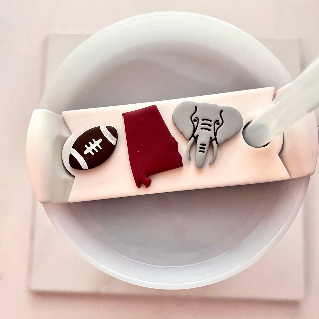 Alabama Crimson Tide Football Tumbler Topper, Roll Tide Stanley Cup ...