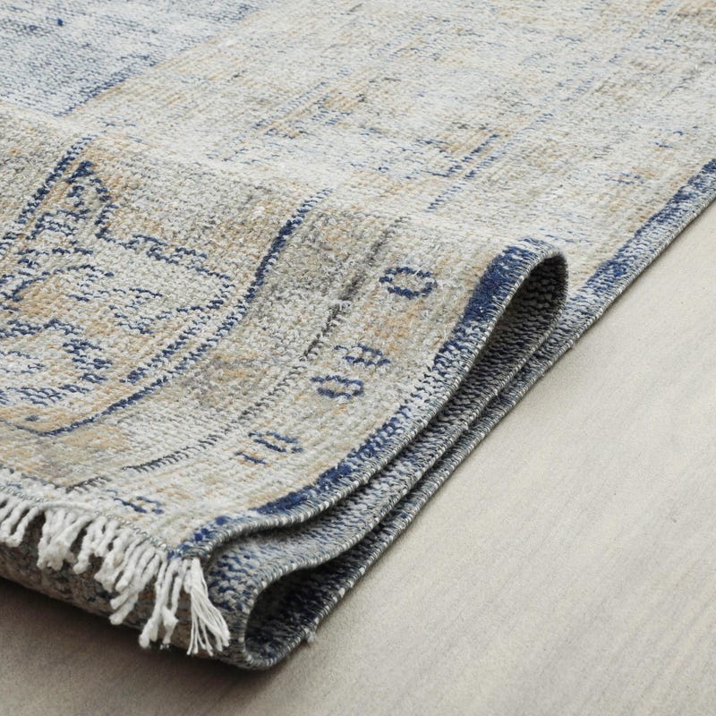 8x10 Navy Blue Rug - Etsy