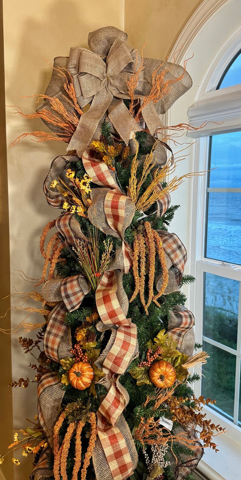 Fall Decoration and Ornament Tree Set - Etsy