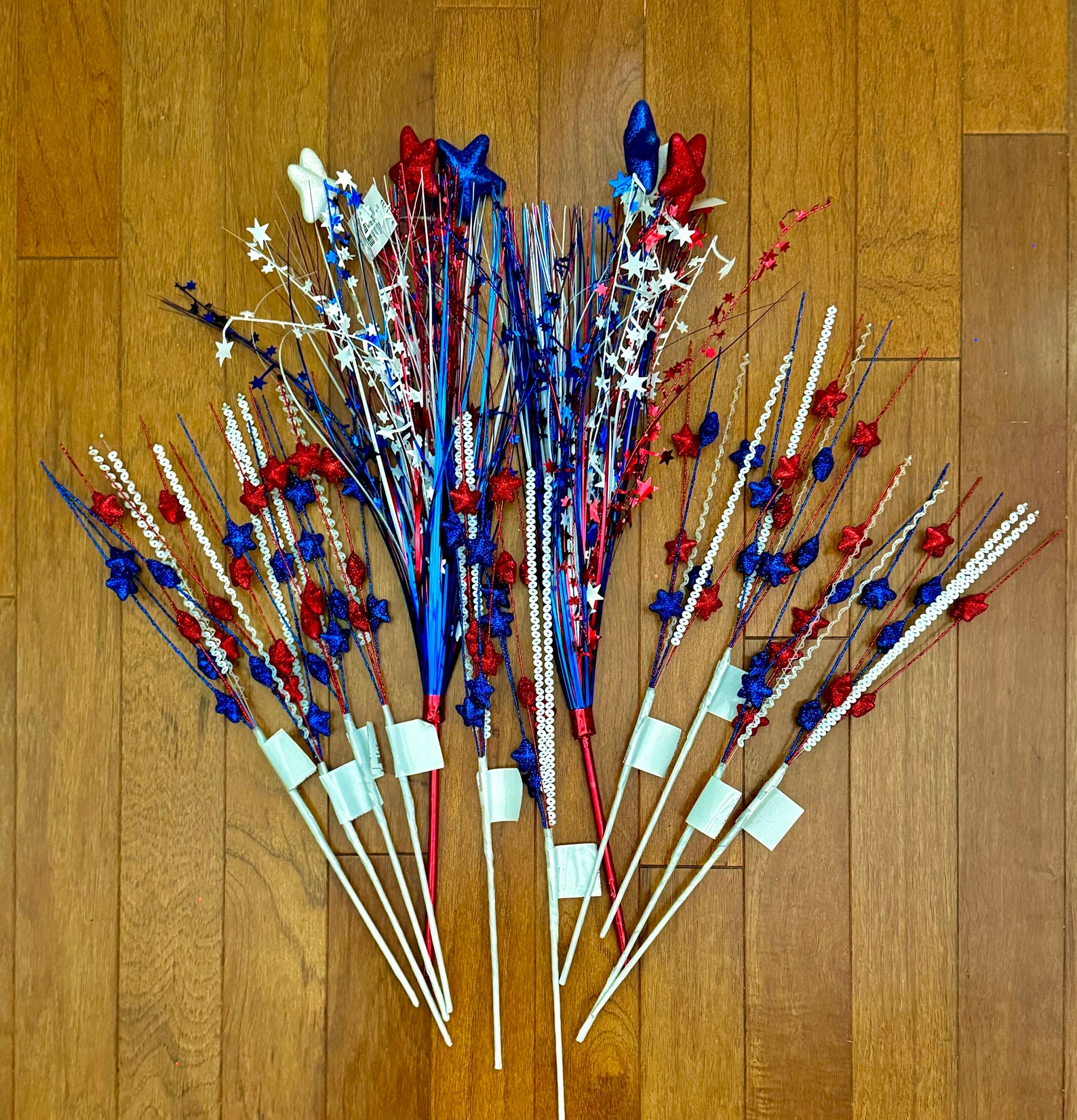 4th of July Decorated Tree Decorations and Ornaments for a Holiday Tree ...