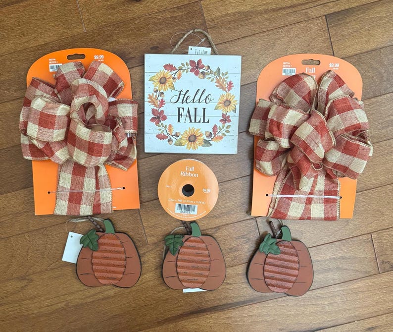 New Fall Tree Decorations and Ornament Set for Your Holiday Tree - Etsy