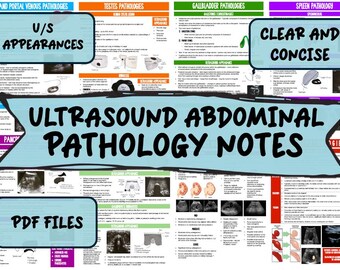 General Medical Ultrasound Notes, Sonography Student Study Guides ...